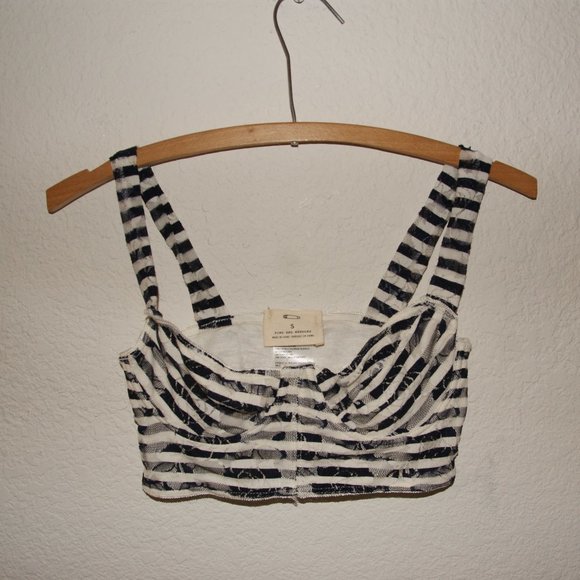Urban Outfitters | Intimates & Sleepwear | Uo Pins Neeedles Stripe Lace ...